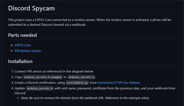 Discord Security Camera | WillMakes.tv